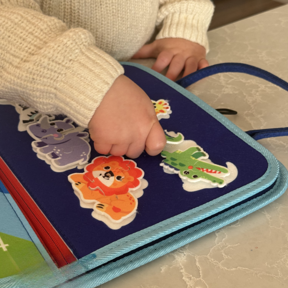 Activity Board Toddler Montessori Learning Toy – Slumberkiddies