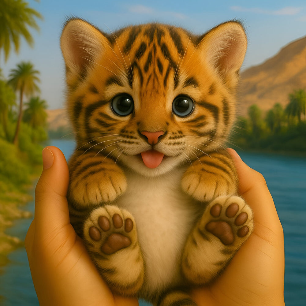 Animal Toy Plush Interactive Robotic Tiger Cub Kids Playtime Companion ...