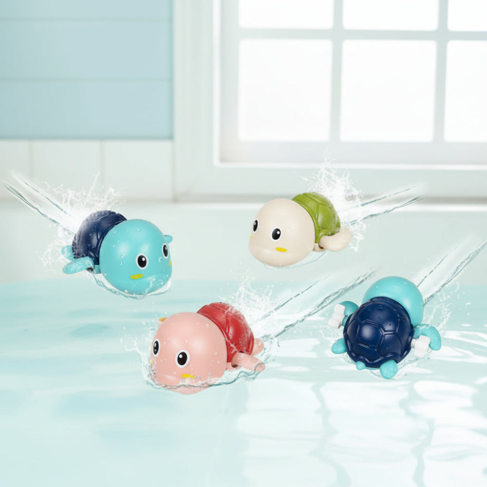 Bath Toys Floating Turtle Water Play Set – Slumberkiddies