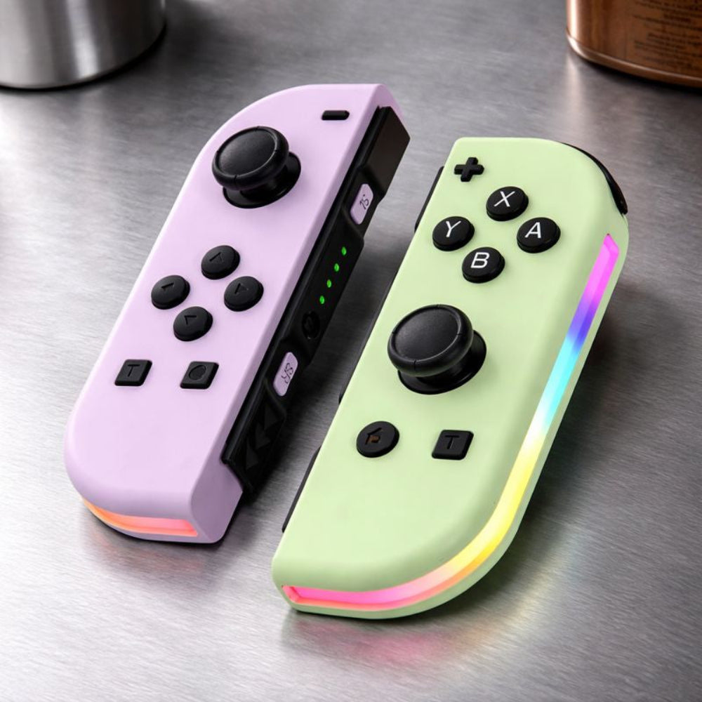 Game Controller Wireless RGB Ergonomic Grip Console – Slumberkiddies