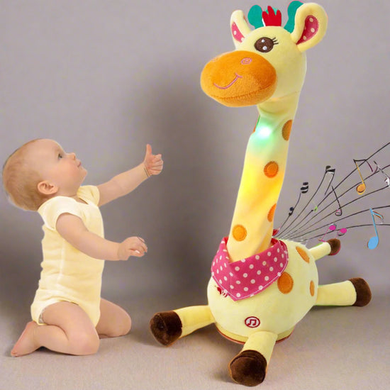 Musical Dancing Giraffe Plush Toy – Slumberkiddies