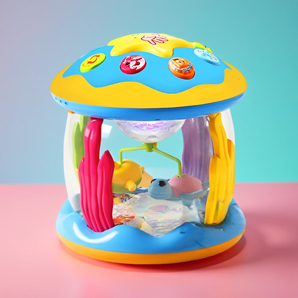 Kids Musical Toy Rotating Ferris Wheel Baby Development Activity ...