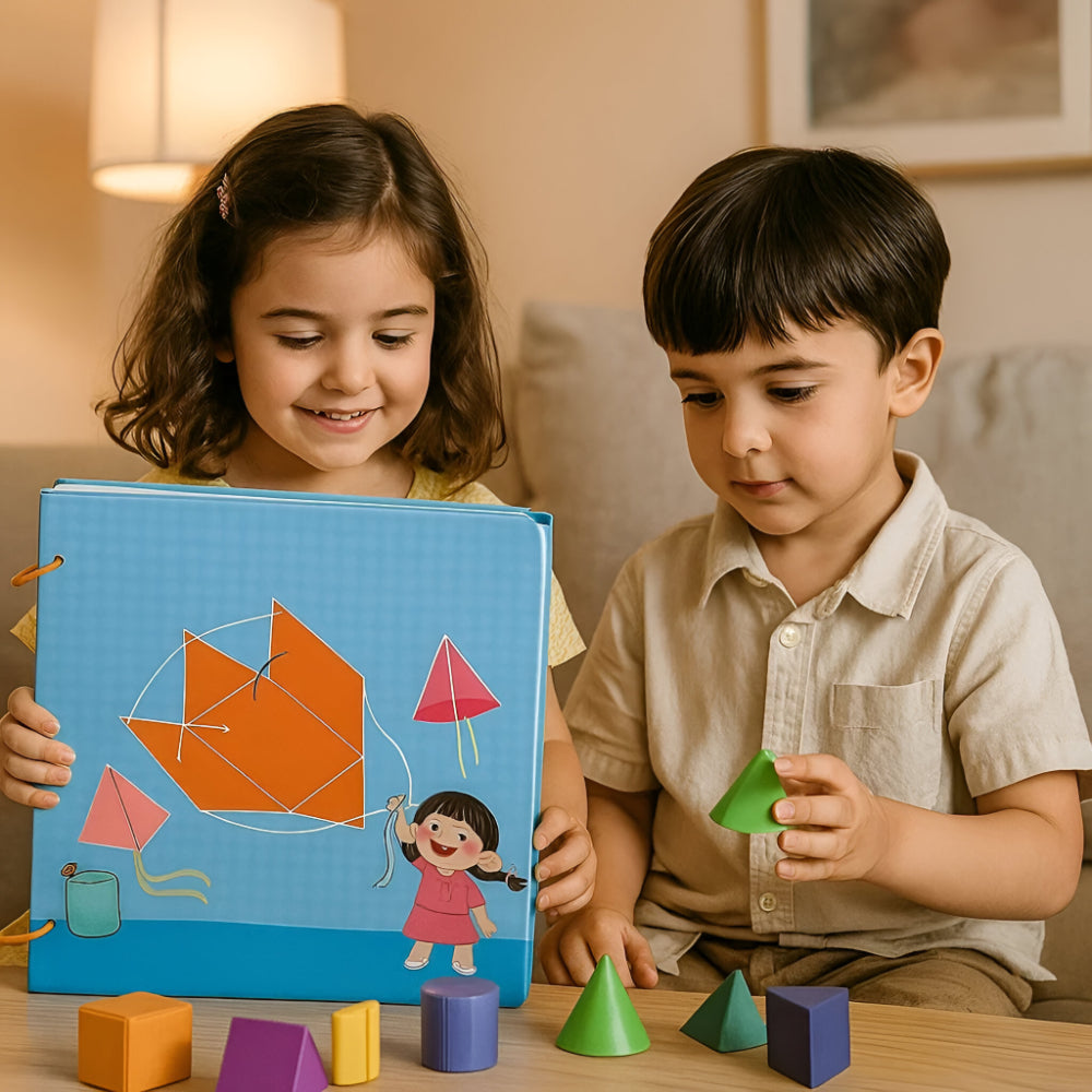 Kids Toy Geometry Shape Puzzle Training Board Educational Game ...