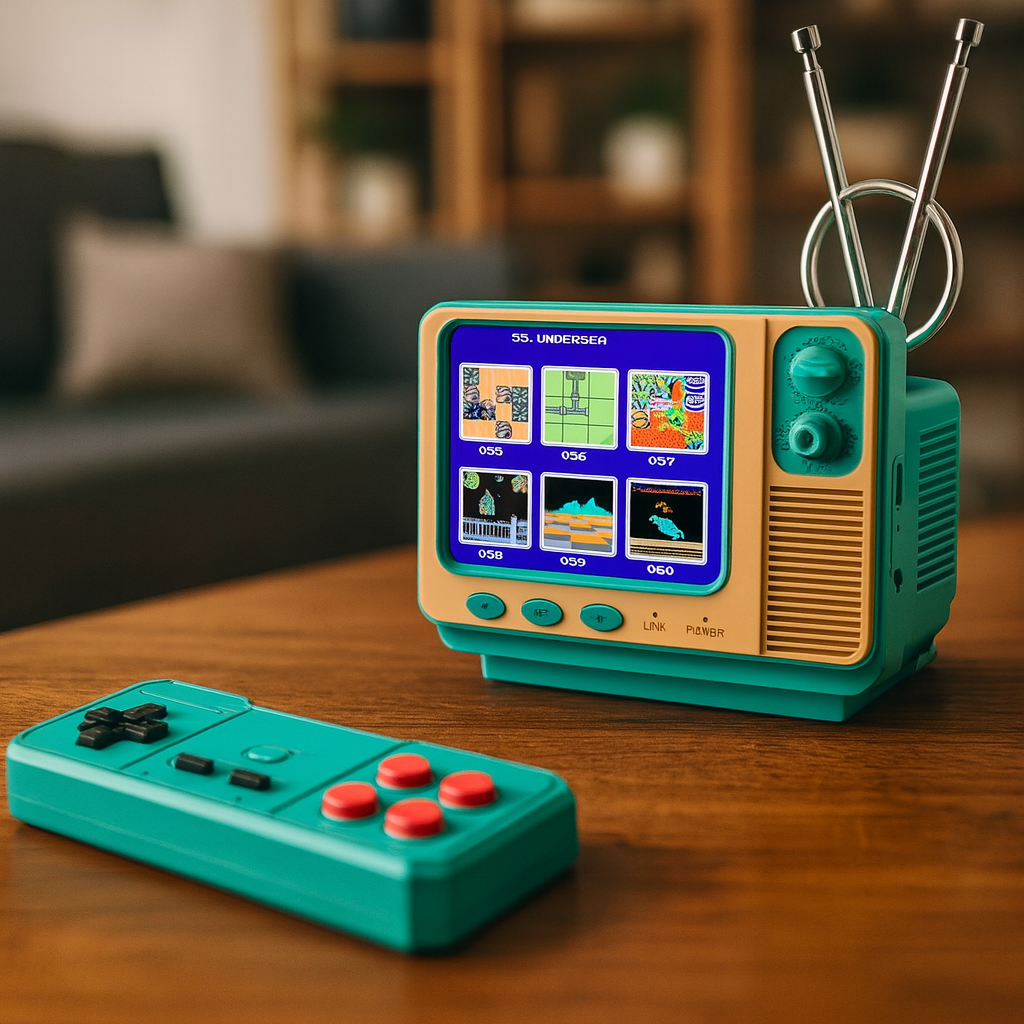 Video Games Retro Console Mini TV Handheld Controller Set – Slumberkiddies